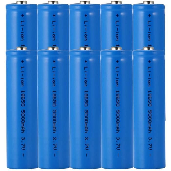 Piles rechargeable 18650 Batterie Lithium-ion 18650 Batteries ...