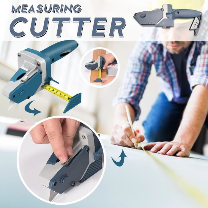 Ruban à mesurer multifonctionnel dessin au trait boussole planche à ...