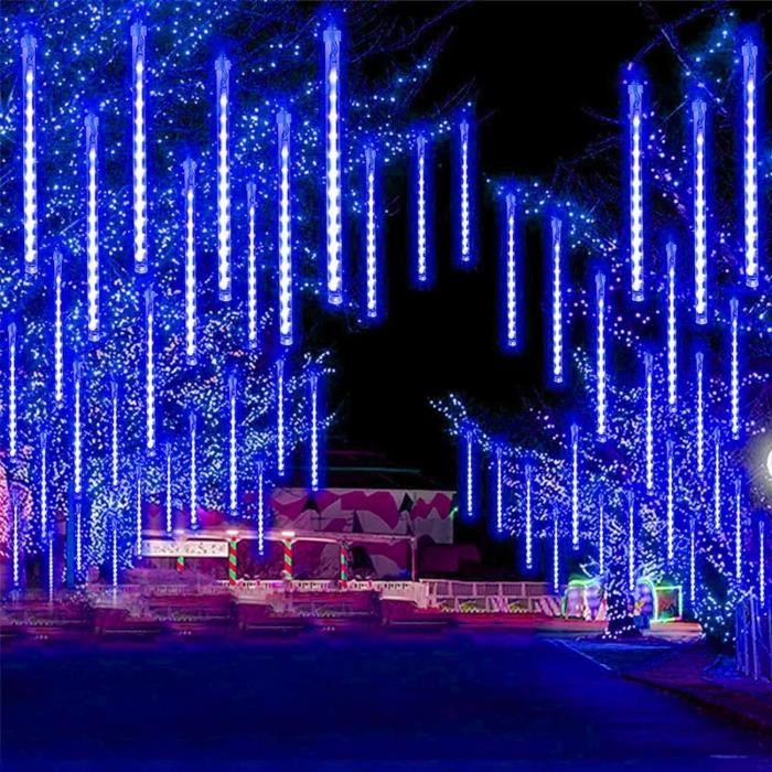 Meteor Shower Falling Rain Lights 30Cm 10 Tubes 240 Leds Ip65 Guirlande ...