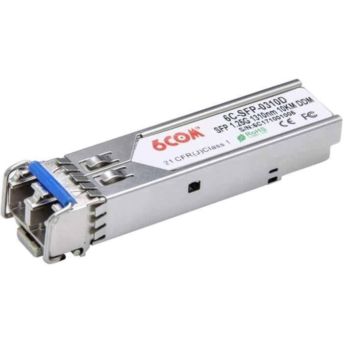 6COMGIGA Émetteur-récepteur SFP Gigabit 6COMGIGA,Module 1000BASE-LX ...