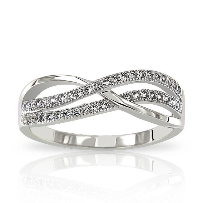 Bague Infinity Symbole Infini Argent 925/1000 O... Argenté - Achat ...