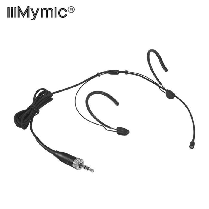 Microphone Casque - RNCYN - Iiimymic - Noir - 3.5mm - Omnidirectionnel ...
