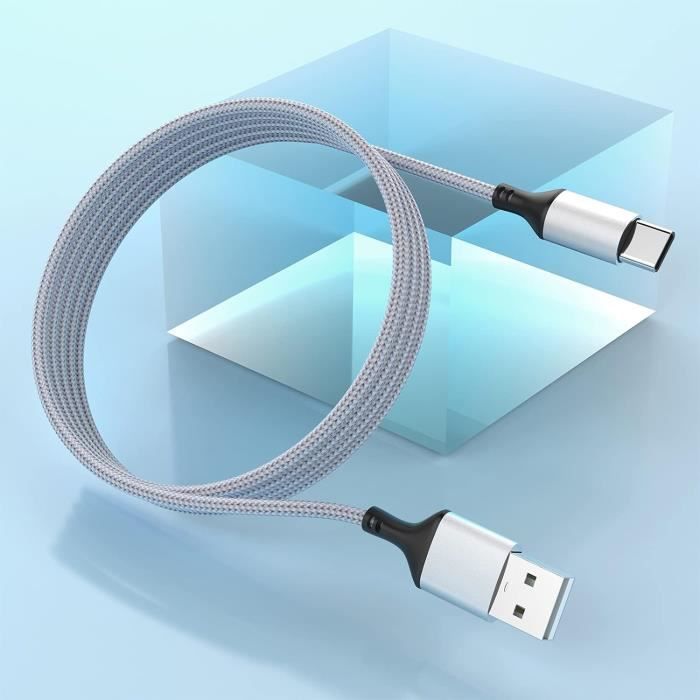 Câble USB Type C extra-long 5M-16FT, Cordon de chargeur USB A vers USB ...