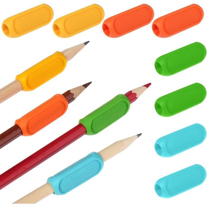8Pcs Poignées Crayons, Ergonomique Aide Écriture Crayon Grip Pour ...