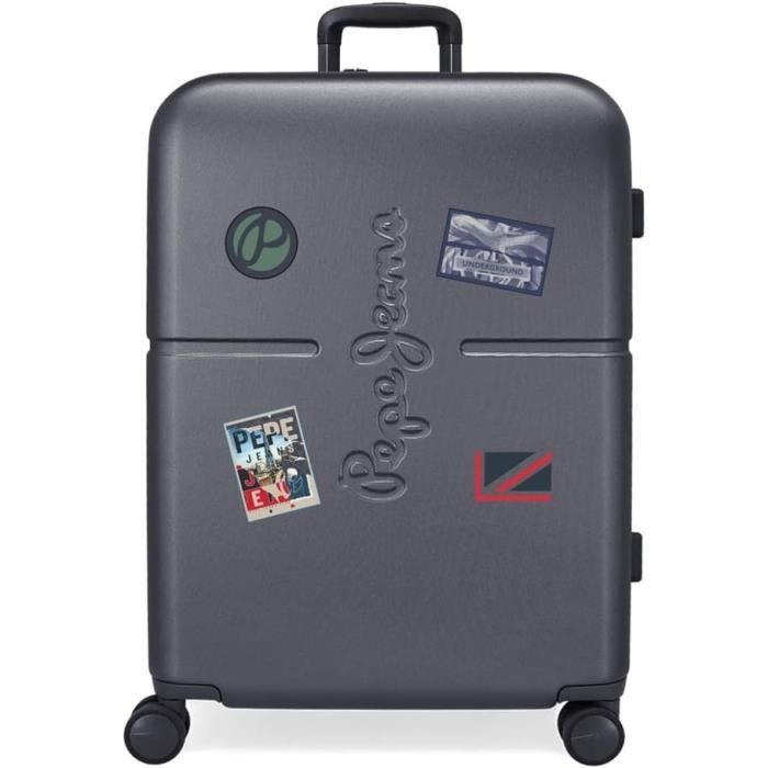 Chest Valise Moyenne Bleue 48 X 70 X 28 Cm Rigide Abs Fermeture Tsa ...