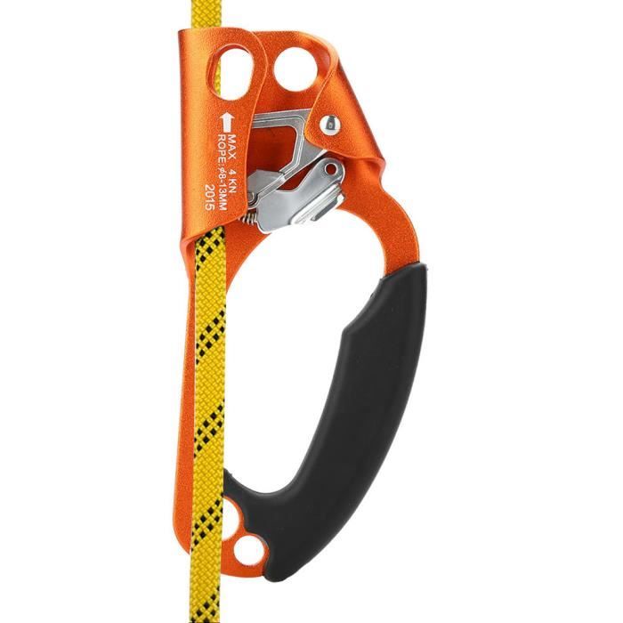 VGEBY Ascendeur d'escalade Pince de poignée de corde d'escalade à ...