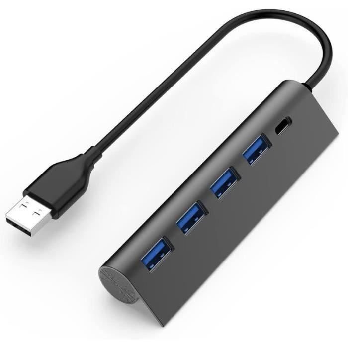 Hub USB 20 Multiprise USB 4 Ports Multiplicateur USB Hub Data Hub avec ...