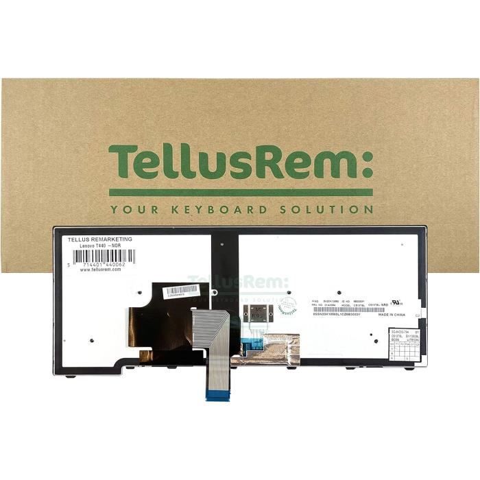 Clavier De Remplacement Scandinave - Nordique Rétroéclairé Pour Lenovo Thinkpad T431 T431S E431 ...
