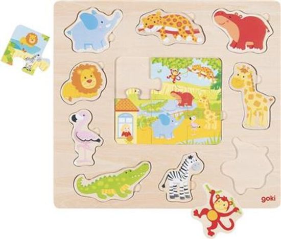 PUZZLE, ANIMAUX DU ZOO - Cdiscount Jeux - Jouets