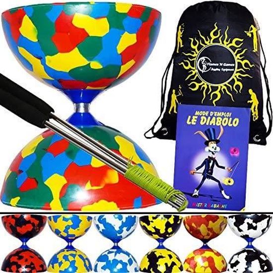 Flames 'N Games Diabolos Jester Pro Diabolo Set (8 Colours) + Diablo ...