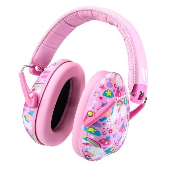 Casque Anti Bruit Enfant - Réglable Pliable Et Confortable Casque ...