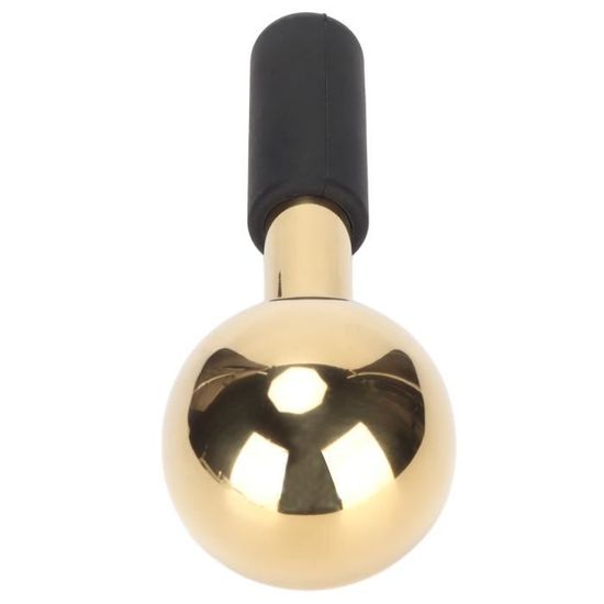 Globes De Glace Boule En Acier Inoxydable Doré Anti âge Apaisant Pour