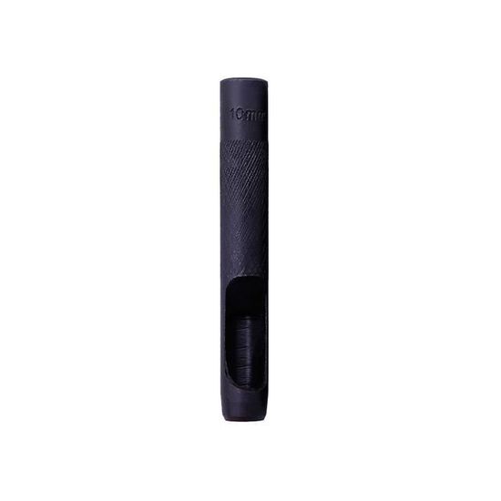 POINCON,10mm--poinçon rond en acier pour l'artisanat du cuir, trou ...