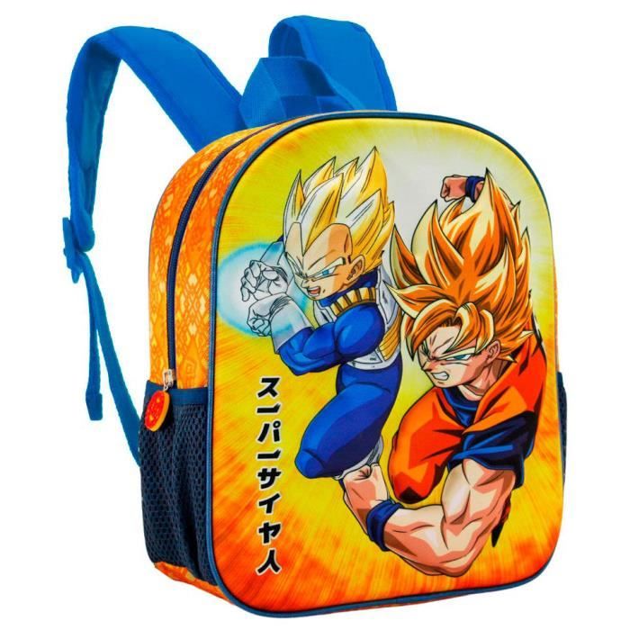 Dragon Ball Super Partners 3D backpack 31cm Jaune, Multicolore ...