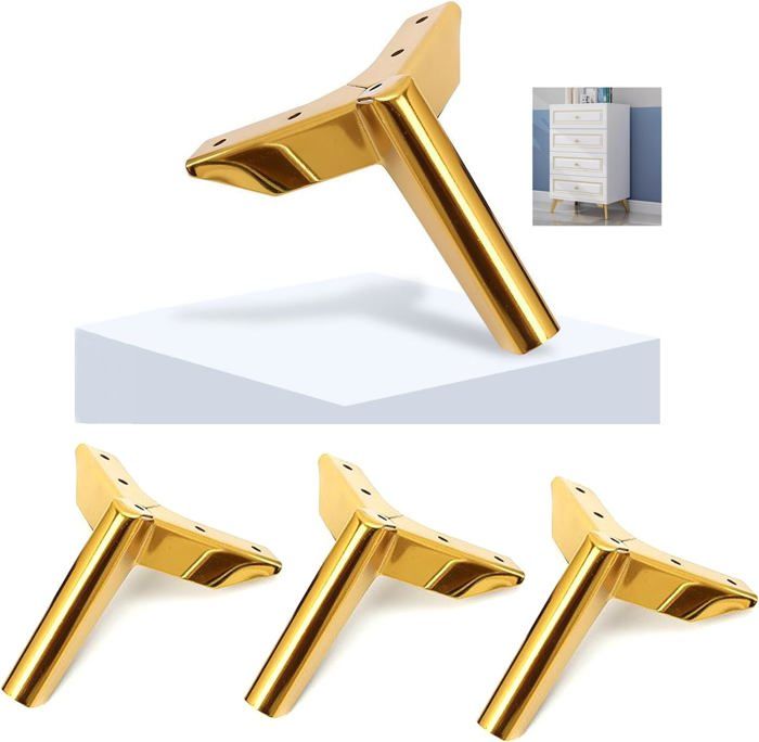 Lot De 4 Pieds MeublePieds Armoire Modernes Pieds Table Basse Triangulaires Pieds Canap Modernes ...