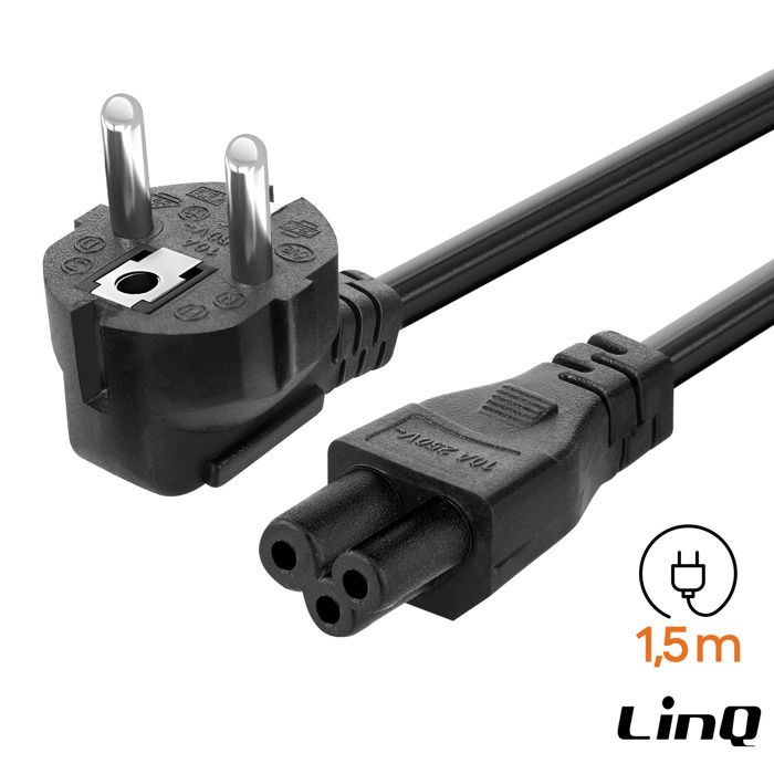 Câble Alimentation pour PC, Imprimante, Projecteur 1.5m - Cdiscount ...