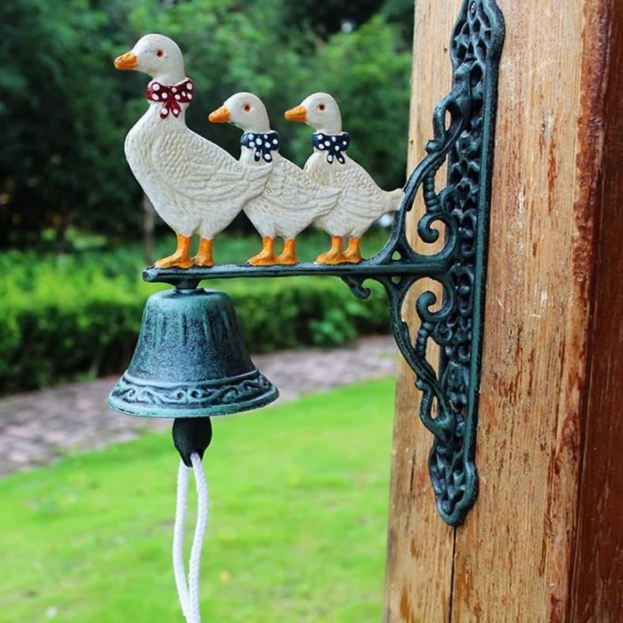 Cloche Murale lgante en Fonte Antique, Sonnette De Canard De Style ... Cloche Murale lgante en Fonte Antique, Sonnette De Canard De Style ...