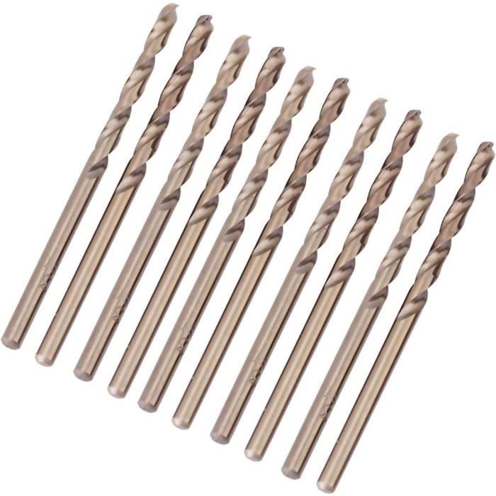 Coffret De Forets, 10 Pièces Forets Metaux Hélicoïdaux Professional ...