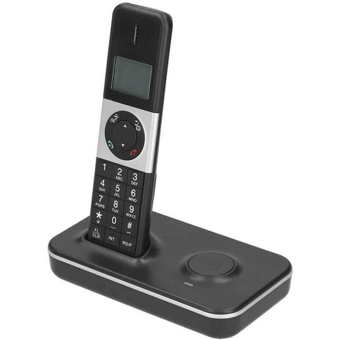 Téléphones Fixes Téléphone sans Fil numérique téléphone Fixe téléphone ...