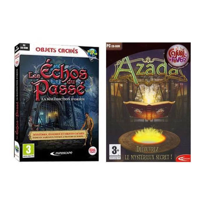 Mindscape - Pack 2 jeux Les Echos du Passé et Azada - PC - Cdiscount ...
