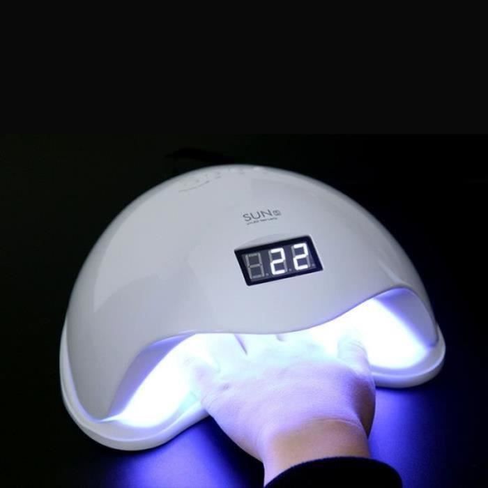 Lampe à ongles LED UV 48W vernis à ongles professionnel sèche-ongles ...