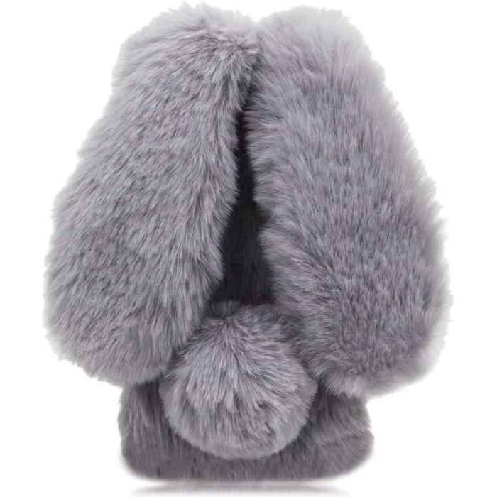 Coque Peluche Lapin Vivo Y20s vivo Y11s en Silicone Douce Fourrure 3D ...