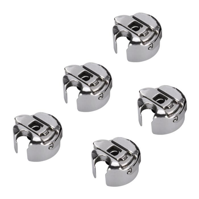 Mothinessto Boîtes à canette pour machines à coudre 5pcs Boîtes à ...