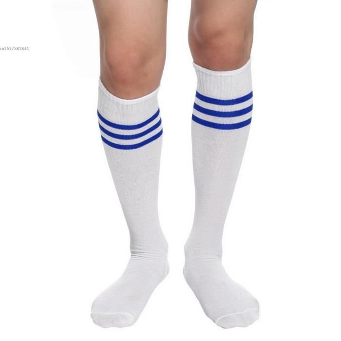 Bas,Chaussettes classiques à rayures et aux genoux pour hommes et ...