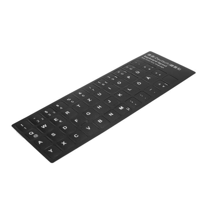 TMISHION Replacement Keyboard Sticker, German Keyboard Sticker ...