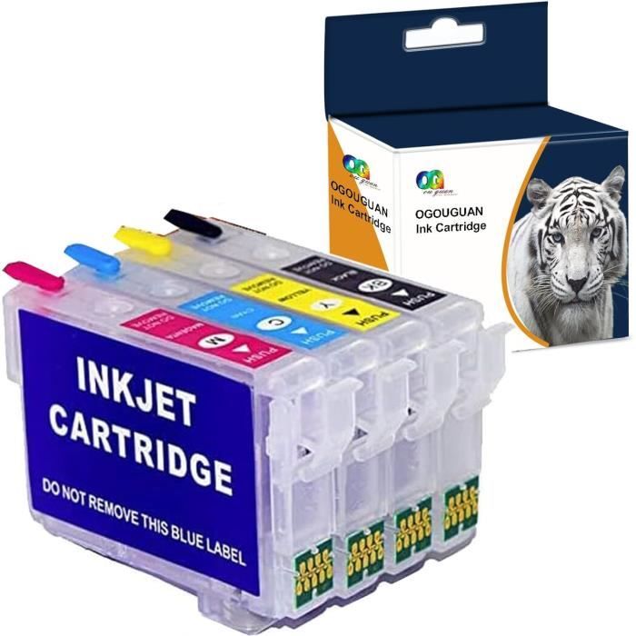 Teland Rechargeable Vide Cartouche D'Encre Compatible Pour Epson 603 ...
