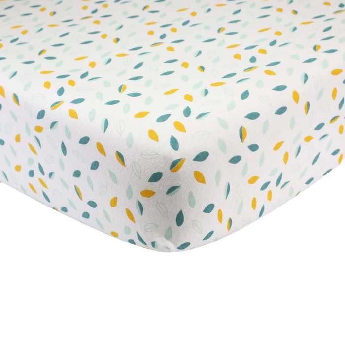 Trois Kilos Sept Drap housse lit bébé modèle feuille - Cdiscount ...