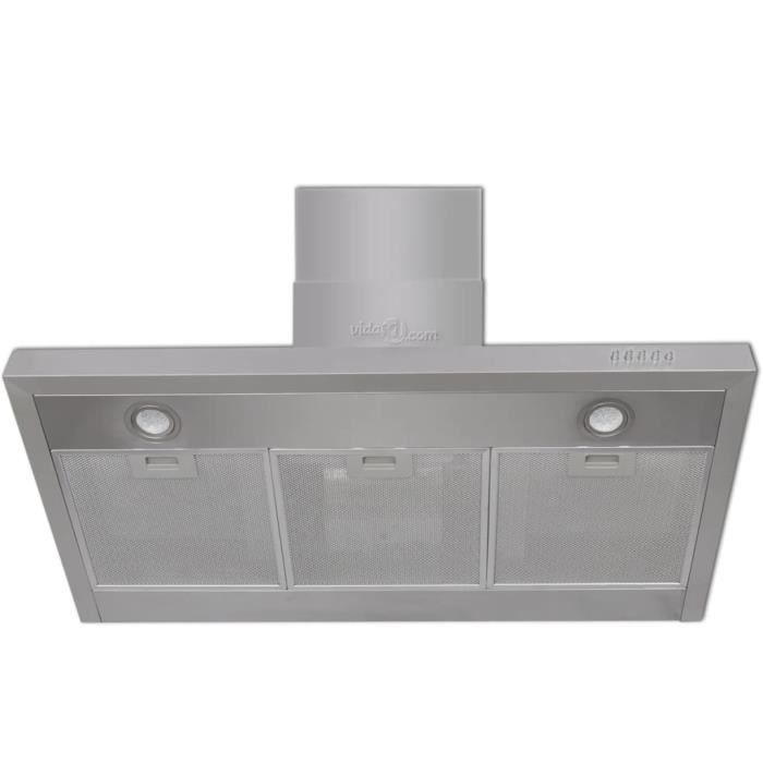 |20349 Hotte plate Hotte aspirante cuisine - Hotte murale aspirante ...
