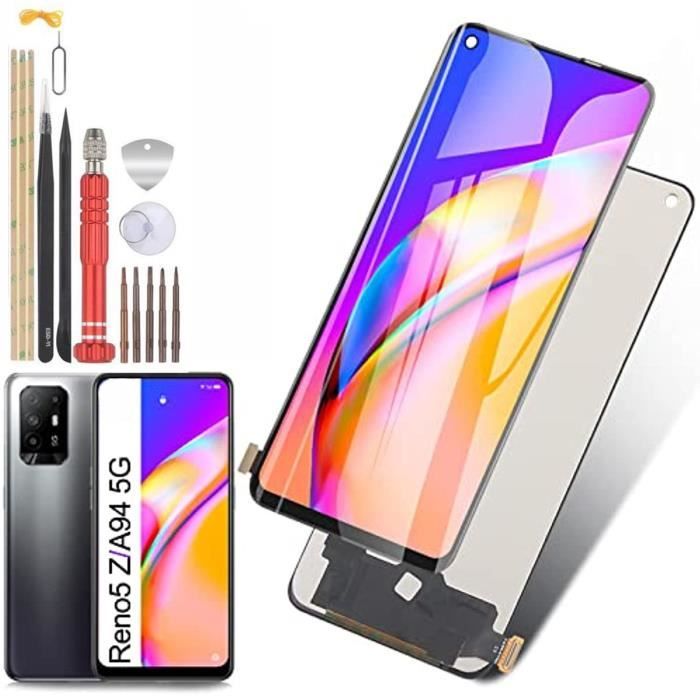 ECRAN LCD POUR OPPO A94 5G CPH2211 6.43" NOIR + OUTILS - Cdiscount Téléphonie