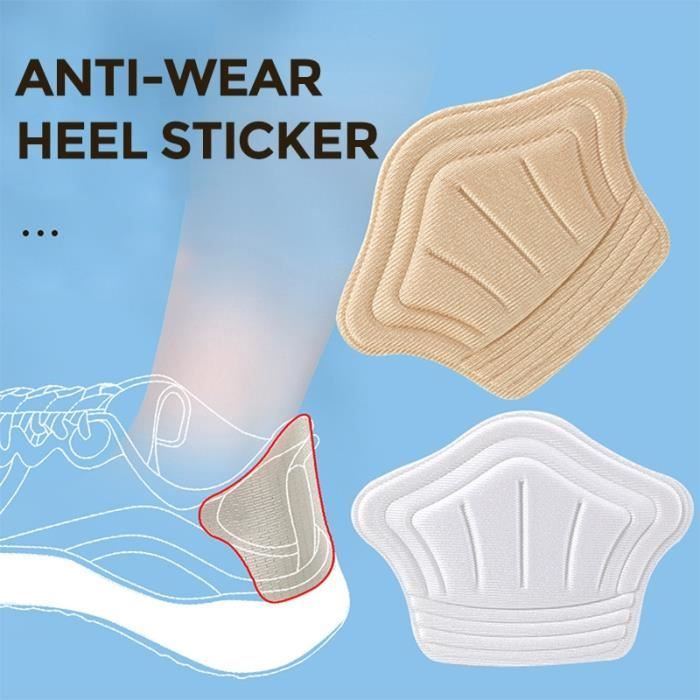 TALONNETTE,White0.7cm--Coussinets à talons hauts pour hommes et femmes ...