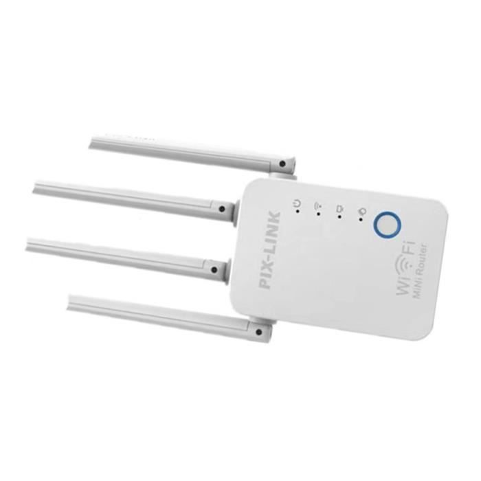 300 Mbps Wireless-N Router Wifi Repeater Long Signal Range Extender ...