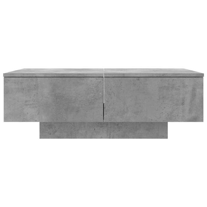 Prix bas - Table basse,Table salon pour Canapé, Gris béton 90x60x31 cm ...