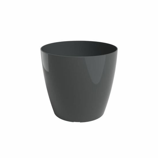 ARTEVASI Pot de fleur SAN REMO - 36 br - Anthracite - 36 x 36 x 33,5 cm ...