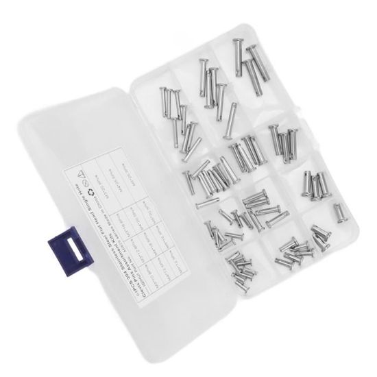 Kit d'assortiment de goupille de chape en acier inoxydable - Shipenophy ...