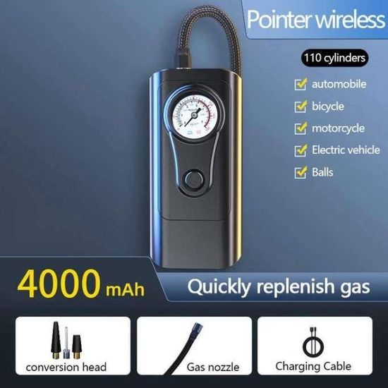 OPI14974-COMPRESSEUR AUTO,Compresseur d'air électrique pour pneus de ...