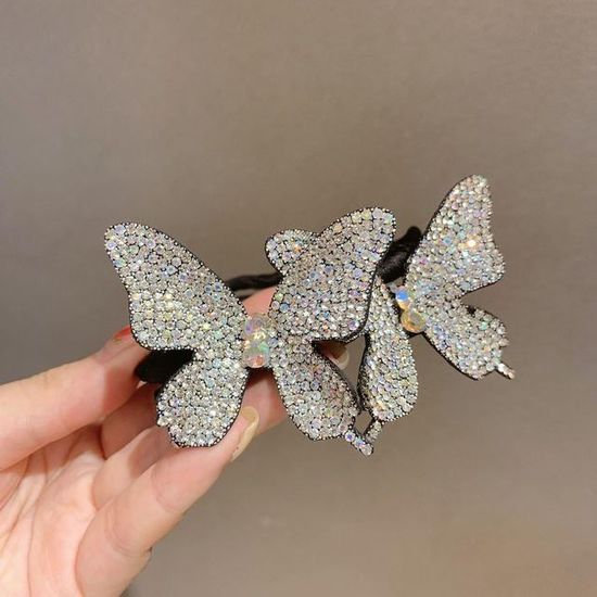 Chignon,A Braid Hair Device--Pince À Cheveux Papillon Pour Femmes ...