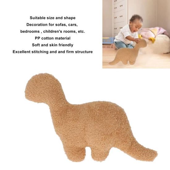 LEC Jouet, coussin de pépites de poulet dinosaure, idéal pour se ...