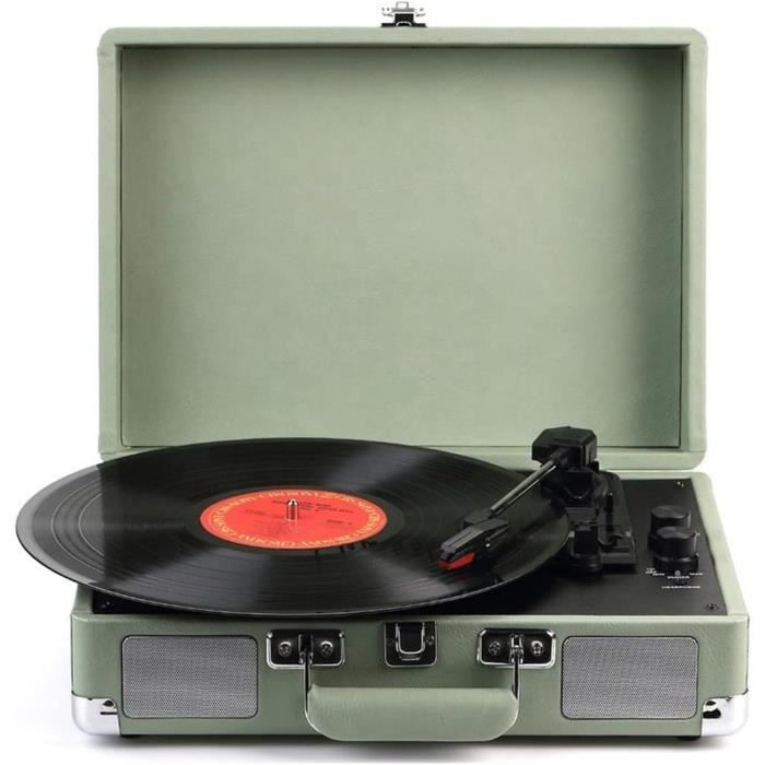 Classique Antique phonographe rétro 3 Vitesses Val Vintage Bluetooth ...
