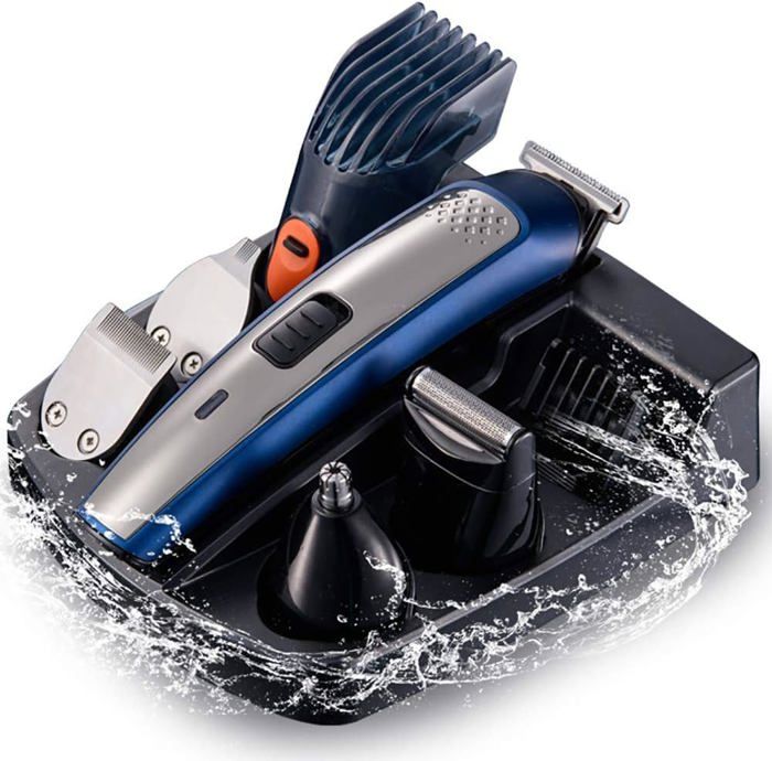 5 en 1 Tondeuse Cheveux pour Homme,Tondeuse Barbe, Tondeuse Nez-Oreilles,Electriques Tondeuse ...