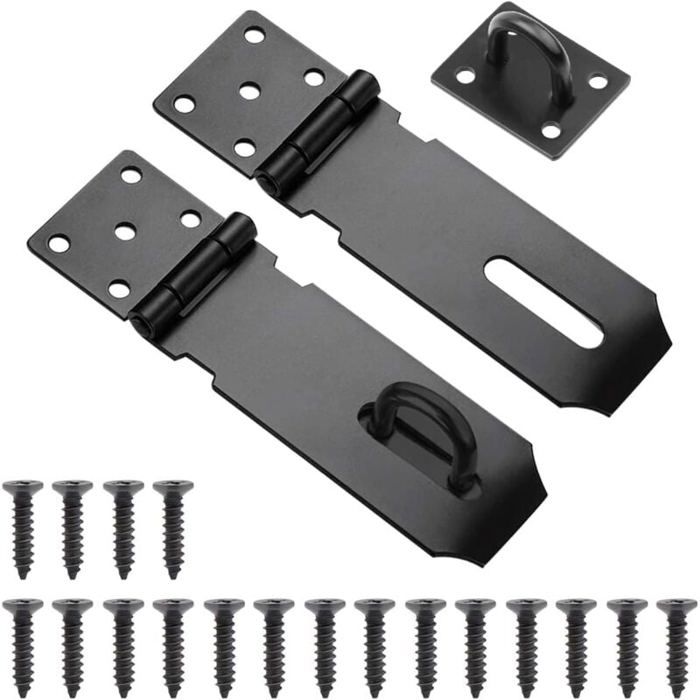 Moraillon de porte - LARGEIGHT - 2 pcs - Acier inoxydable ...
