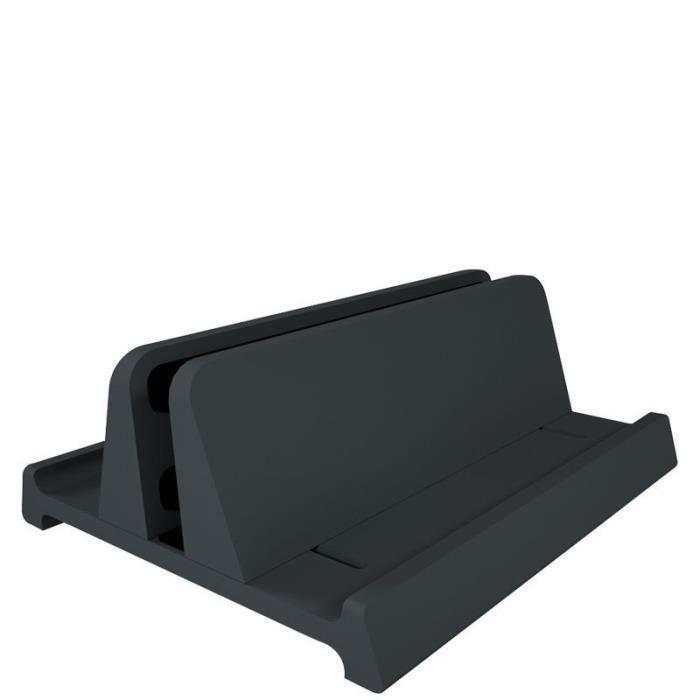 Plastique Simple Noir - Support Vertical en plastique pour ordinateur ...