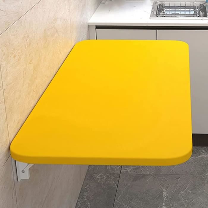 Table Murale Rabattable En Bois, Table Pliante Murale Table Cuisine ...