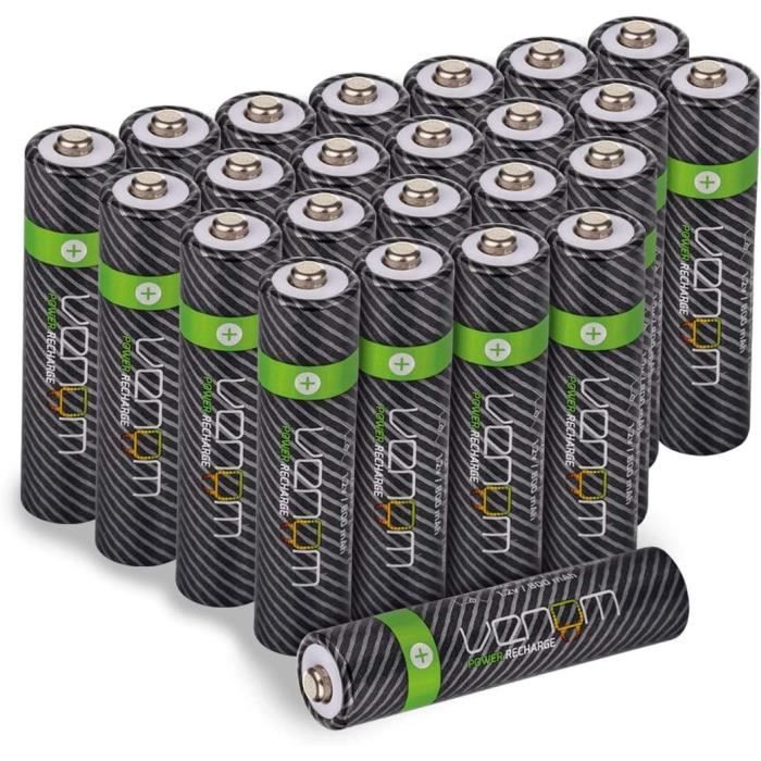 Power Recharge Lot de 24 Piles Rechargeables AAA 800 mAh.[Z379 ...