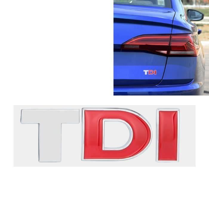 TDI Sticker 3D Emblème Logo pour Audi Voiture Digital Métal Marque ...