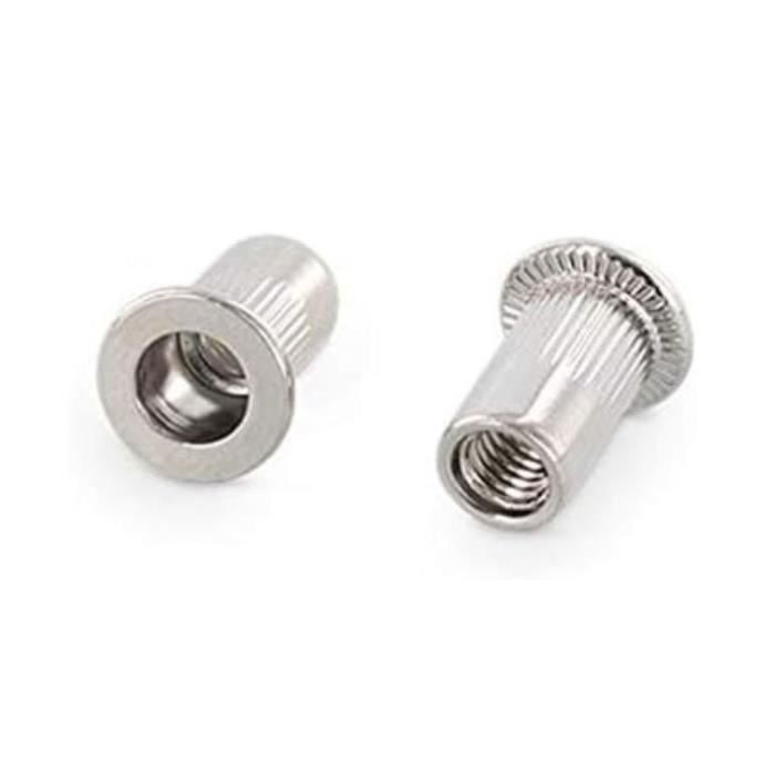 Inserts filetés - AUTRE - M10 - Acier inox A2 - Ø 10 mm - Épaisseur 0.5 ...