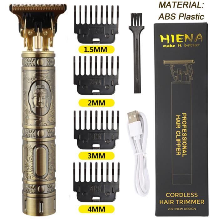 Tondeuse à cheveux électrique T9 USB Rechargeable professionnelle pour couper la barbe et la ...